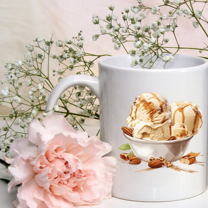 Watercolor Ice Cream Clipart Bundle: 80 PNG Dessert Images (digital ...