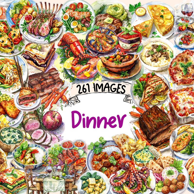 Restaurant Clipart - Etsy