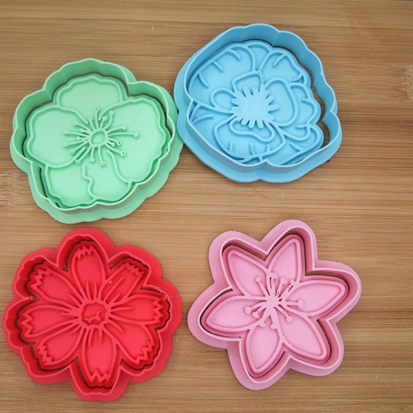 Flower Cookies - Etsy