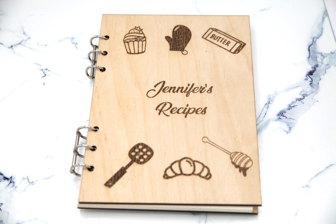 Personalised A5 Recipe Book - Etsy