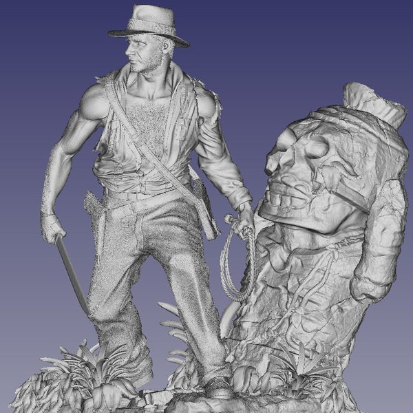 Indiana Jones 3d Models - Etsy