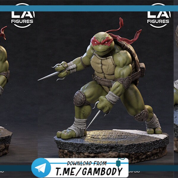Ninja Turtle Stl File - Etsy Canada