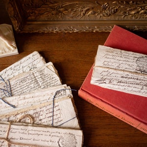 RARE / Antique French Documents / 18th Century Notary Letters / Vintage ...