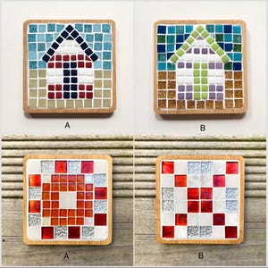 DIY Mosaic Coaster Craft Kit: Home Hobby, Arts & Crafts - Etsy