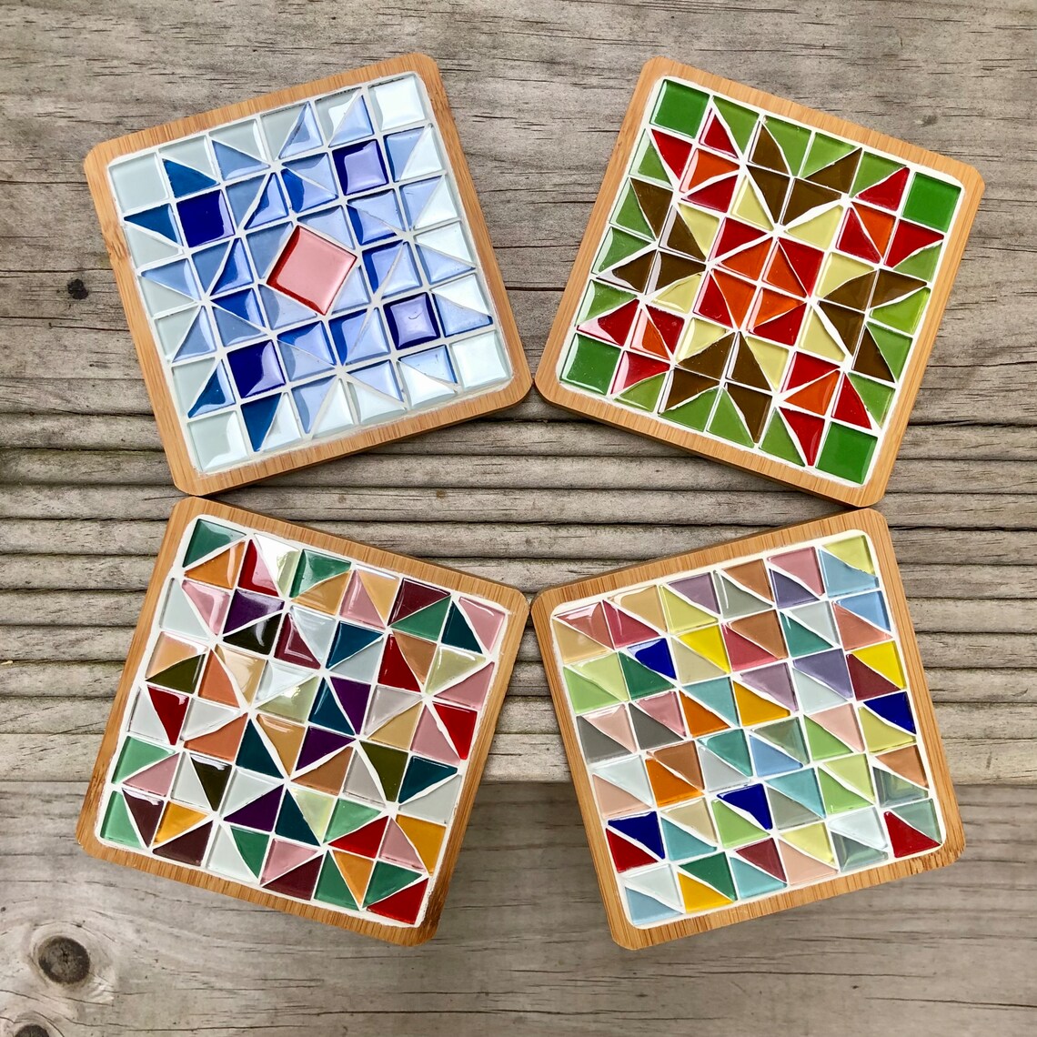 Mosaic Coaster Diy Craft Kit for Adults Craft Kits for Kids Arts and ...