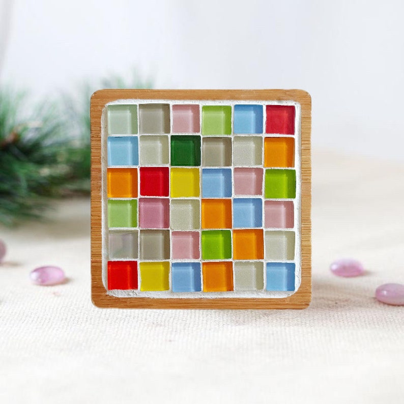 DIY Mosaic Coaster Craft Kit: Home Hobby, Arts & Crafts - Etsy