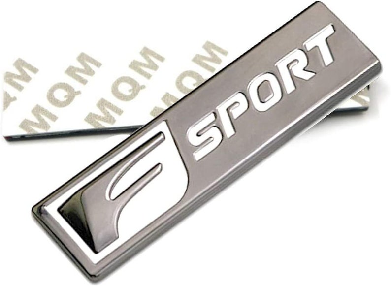 3x F-sport Emblem Metal Logo Badge Side Fender Marker Trunk - Etsy
