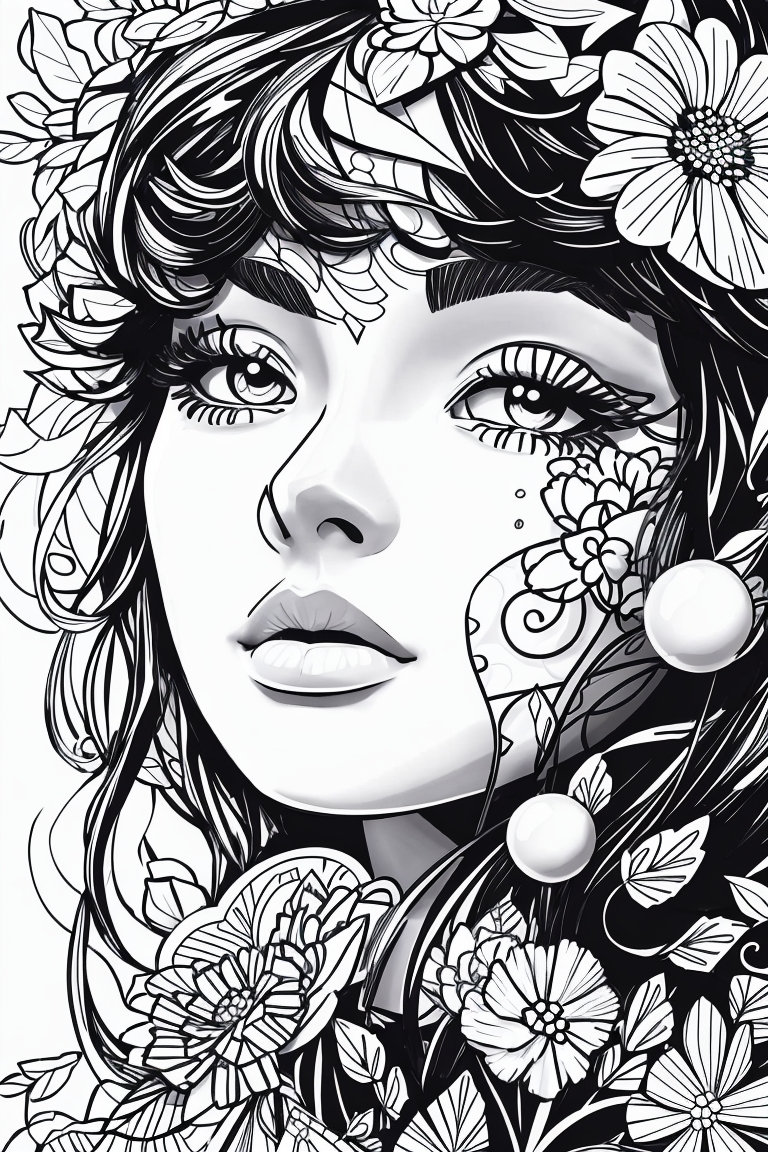 10 Fantastic Coloring Pages for All to Enjoy. - Etsy