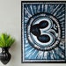 Hindu Om Sign Tapestry Batik Aum Wall Hanging Ohm Poster Indian Chakra ...