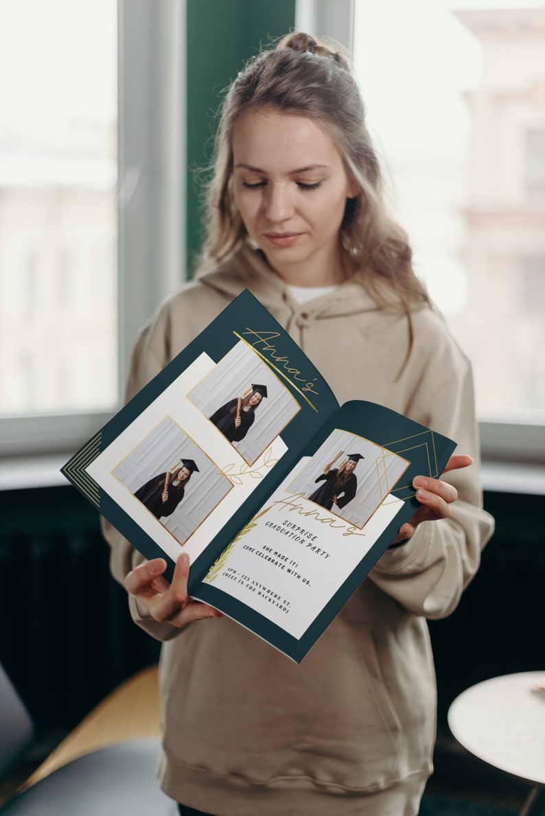 Graduation Party Invitation Template, Printable Graduation Party ...