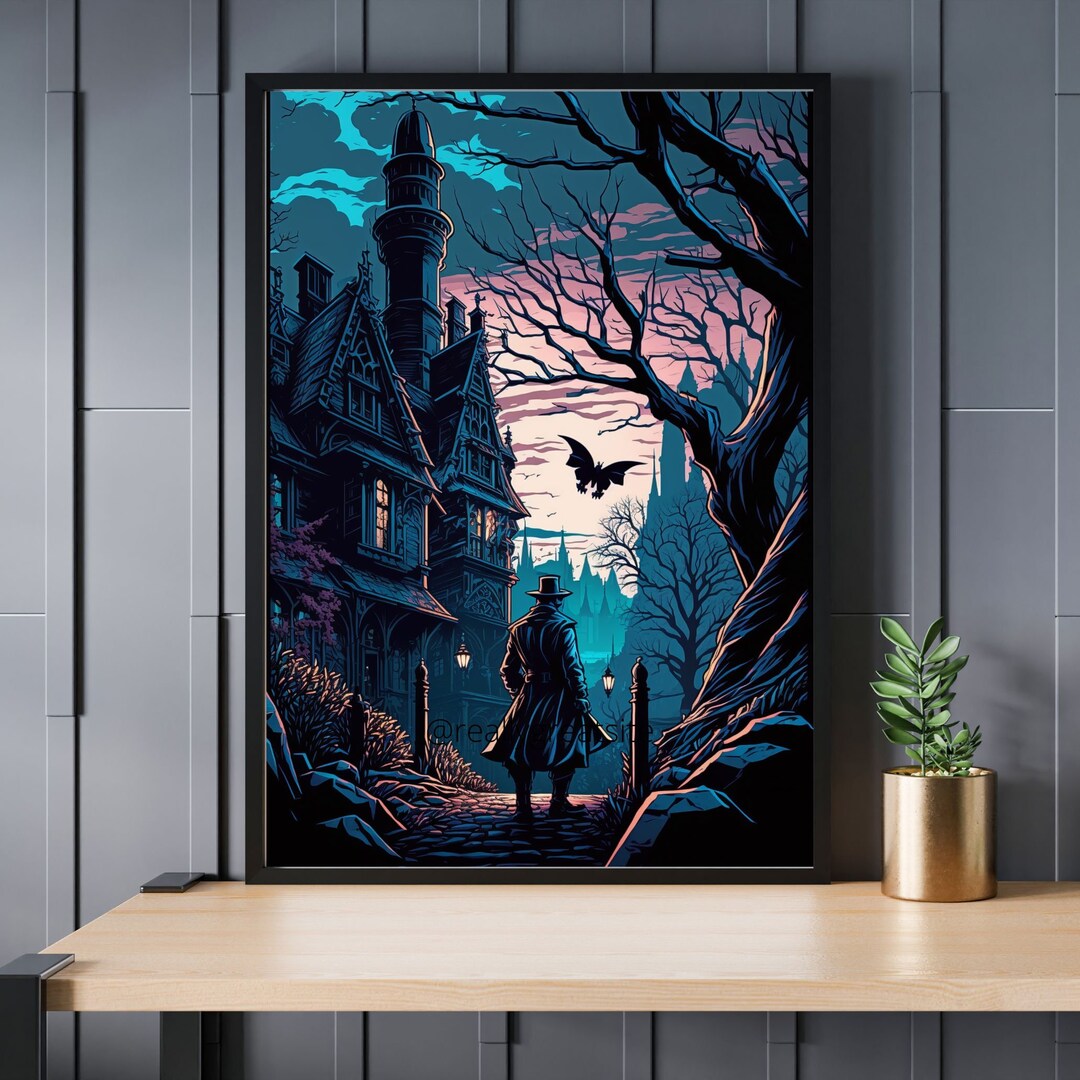 Wild West Poster. Cowboy Retro Poster. Fantastic Art. Gamer Gifts for ...