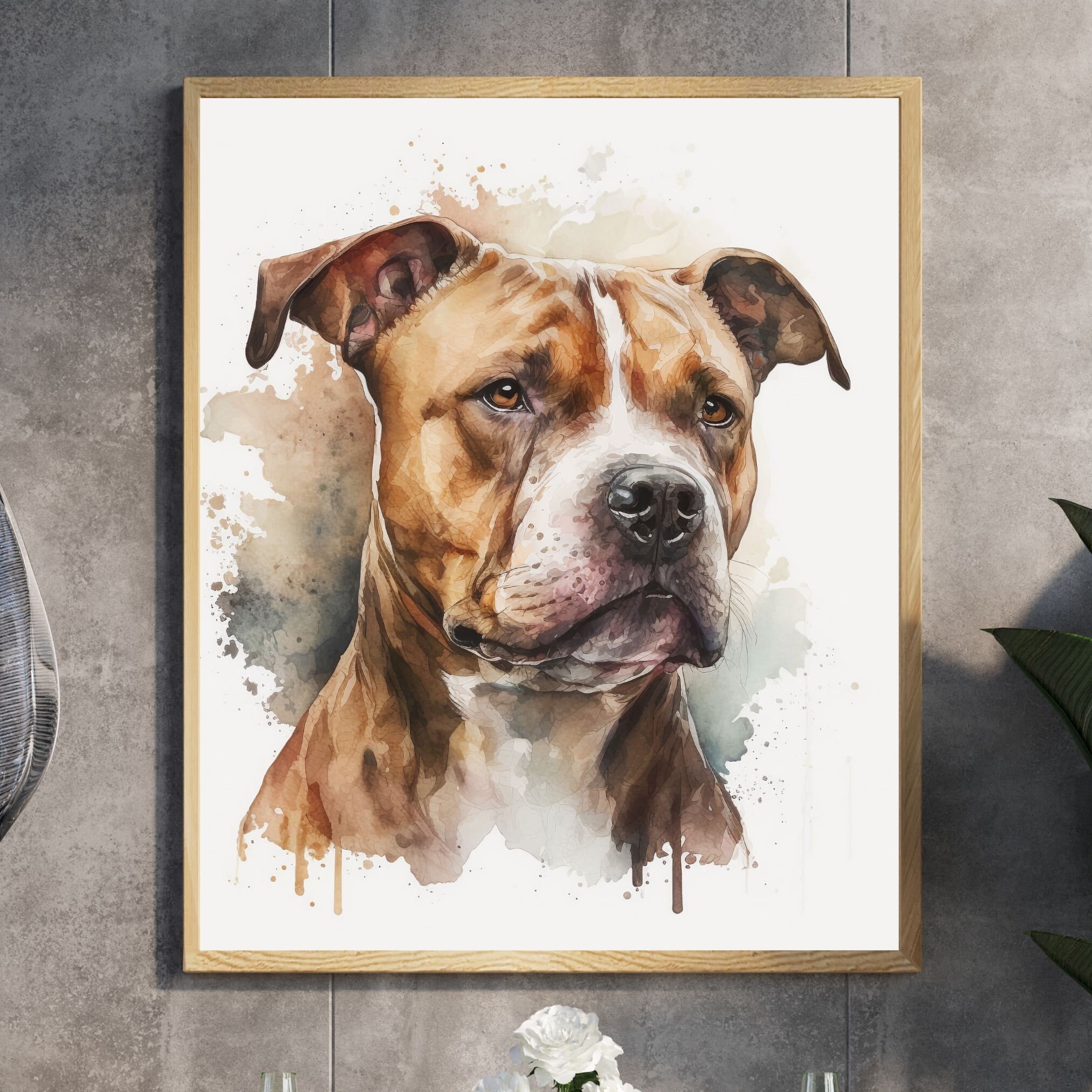 Staffy Clipart. Staffy Sublimation. Staffordshire Bull Terrier Graphic ...