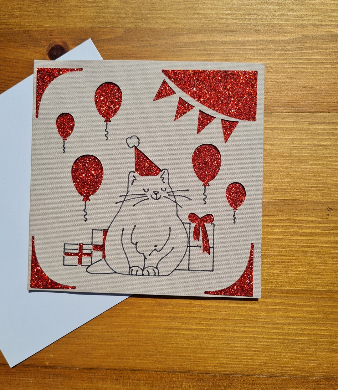 Handmade Cute Cat Birthday Card Personalised Animal Lover Etsy handmade-cute-cat-birthday-card-personalised-animal-lover-etsy
