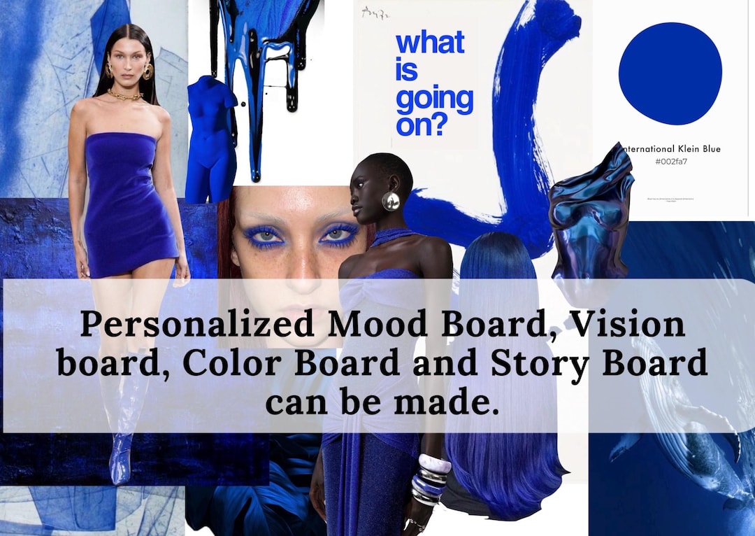 Personal Mood Board, Digital Mood Board, Vision Board, Color Mood Board ...