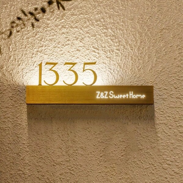 Copper House Number - Etsy