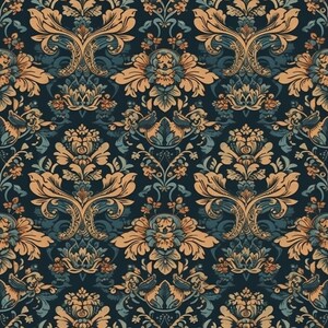Damask Digital Pattern - Instant Download - Etsy