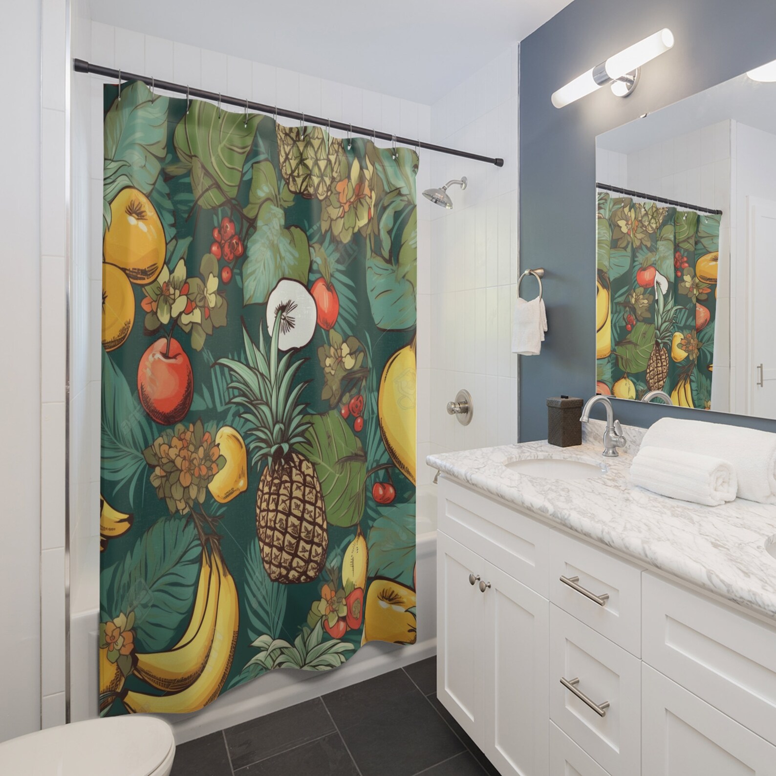 Island Oasis: Tropical Fruit Digital Pattern for DIY Projects - Instant ...