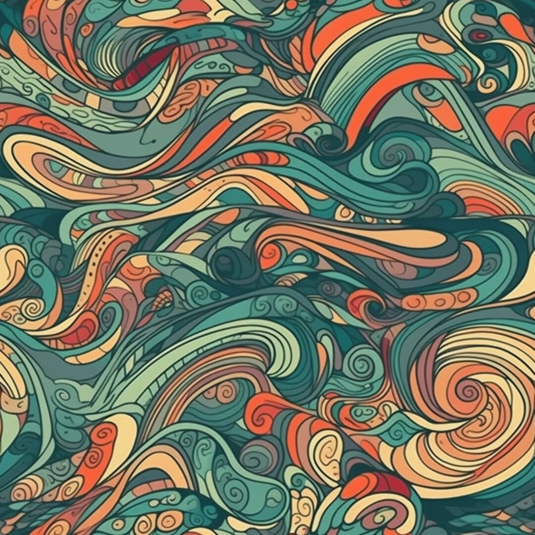 Random Fun Art 2 Pattern - Digital Download - Etsy