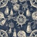 Ahoy There: Traditional Nautical Digital Pattern for DIY Projects ...