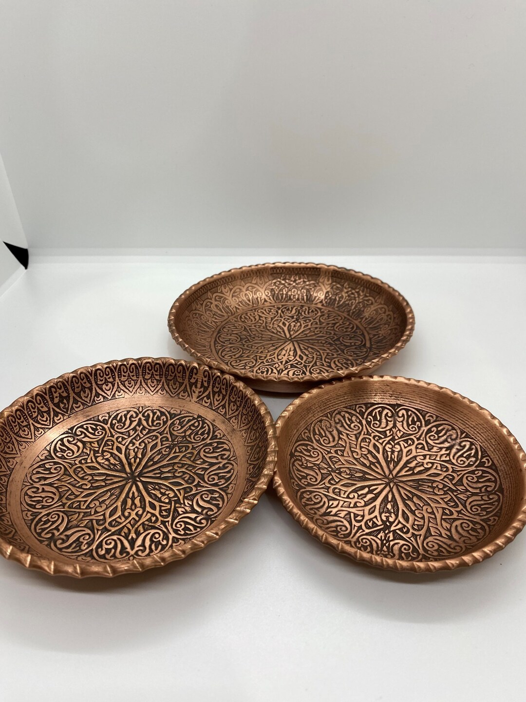 Copper Plate, Copper Containers, Appetizer Plates, Copper Pan, Copper ...
