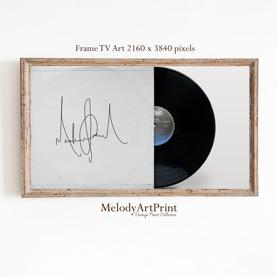 Vinyl Record Samsung Frame TV Art: Retro Music Decor (digital Download ...