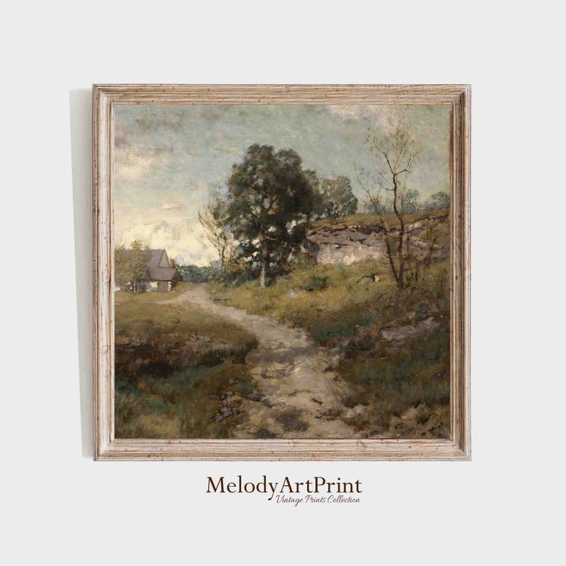 Large Square Landscape Art - Etsy UK