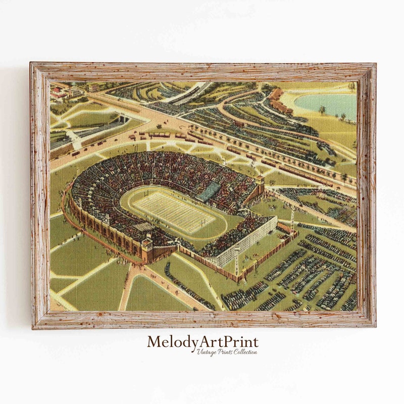 Football Field Art - Etsy