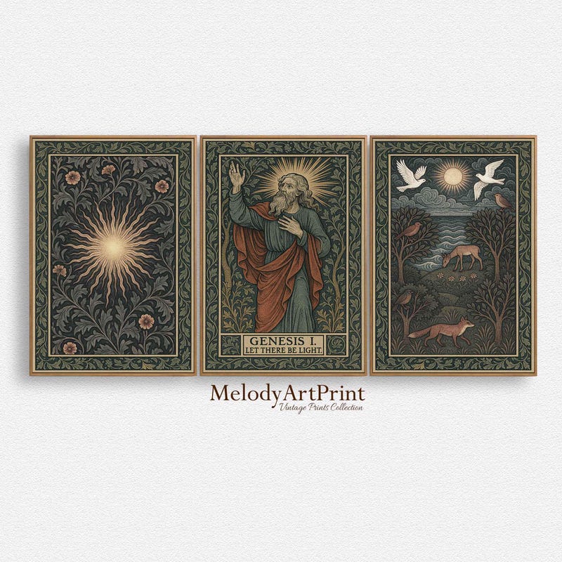 Triptych Art - Etsy