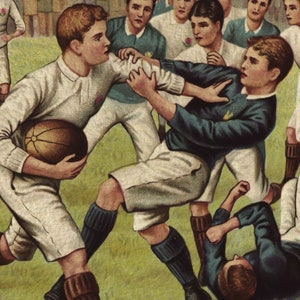 Vintage Sports Posters, Set of 4, Printable Wall Art (digital Download ...