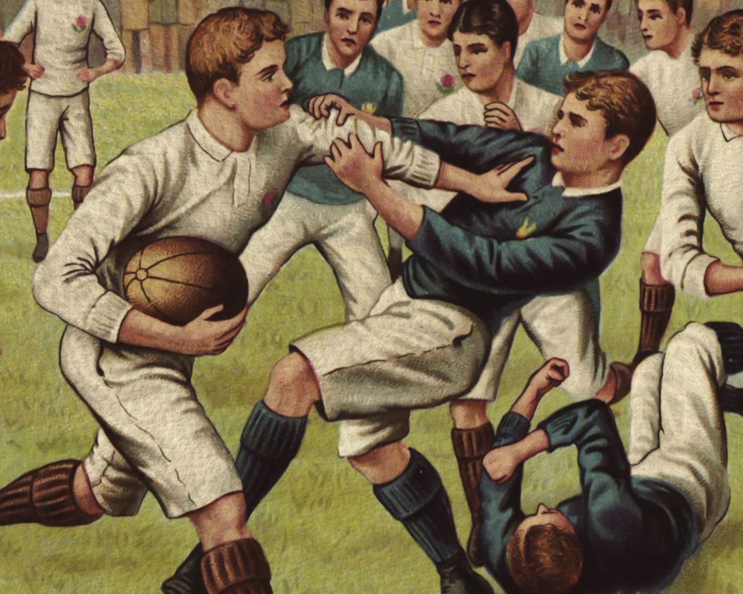Vintage Sports Posters, Set of 4, Printable Wall Art (digital Download ...