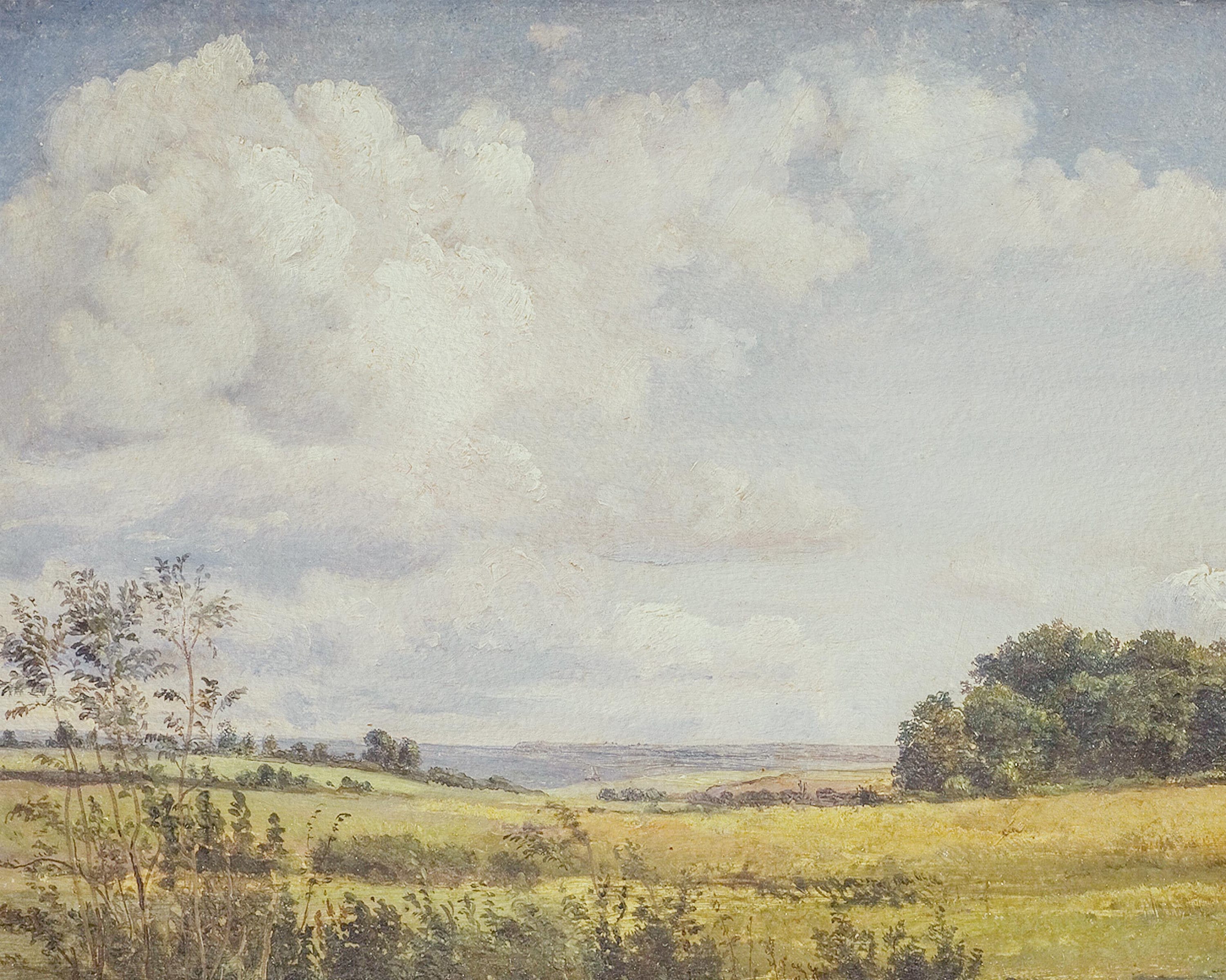 Vintage European Landscape Oil Painting Country Landscape - Etsy