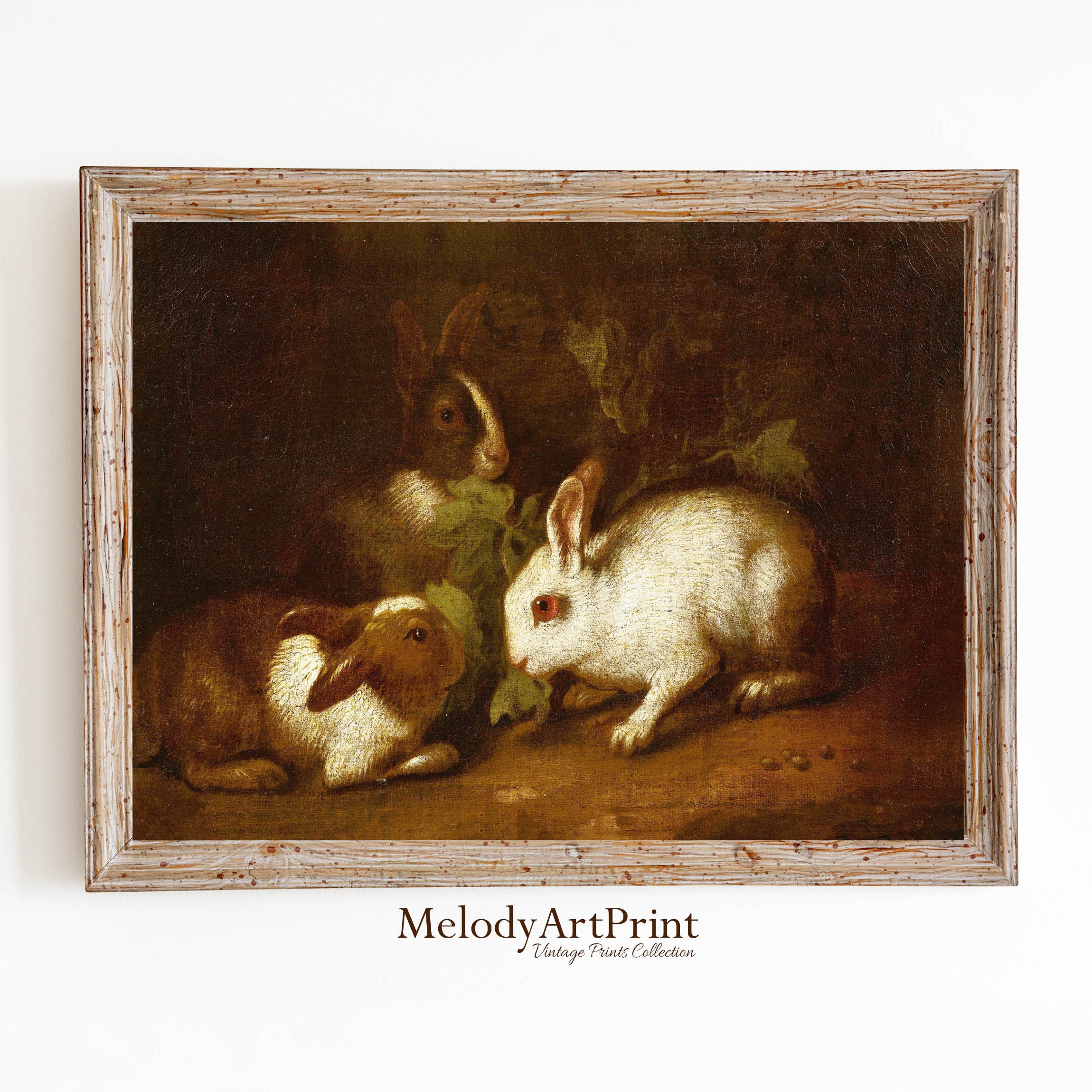Bunny Rabbit Print Woodland Animal Print Rabbit Wall Art - Etsy