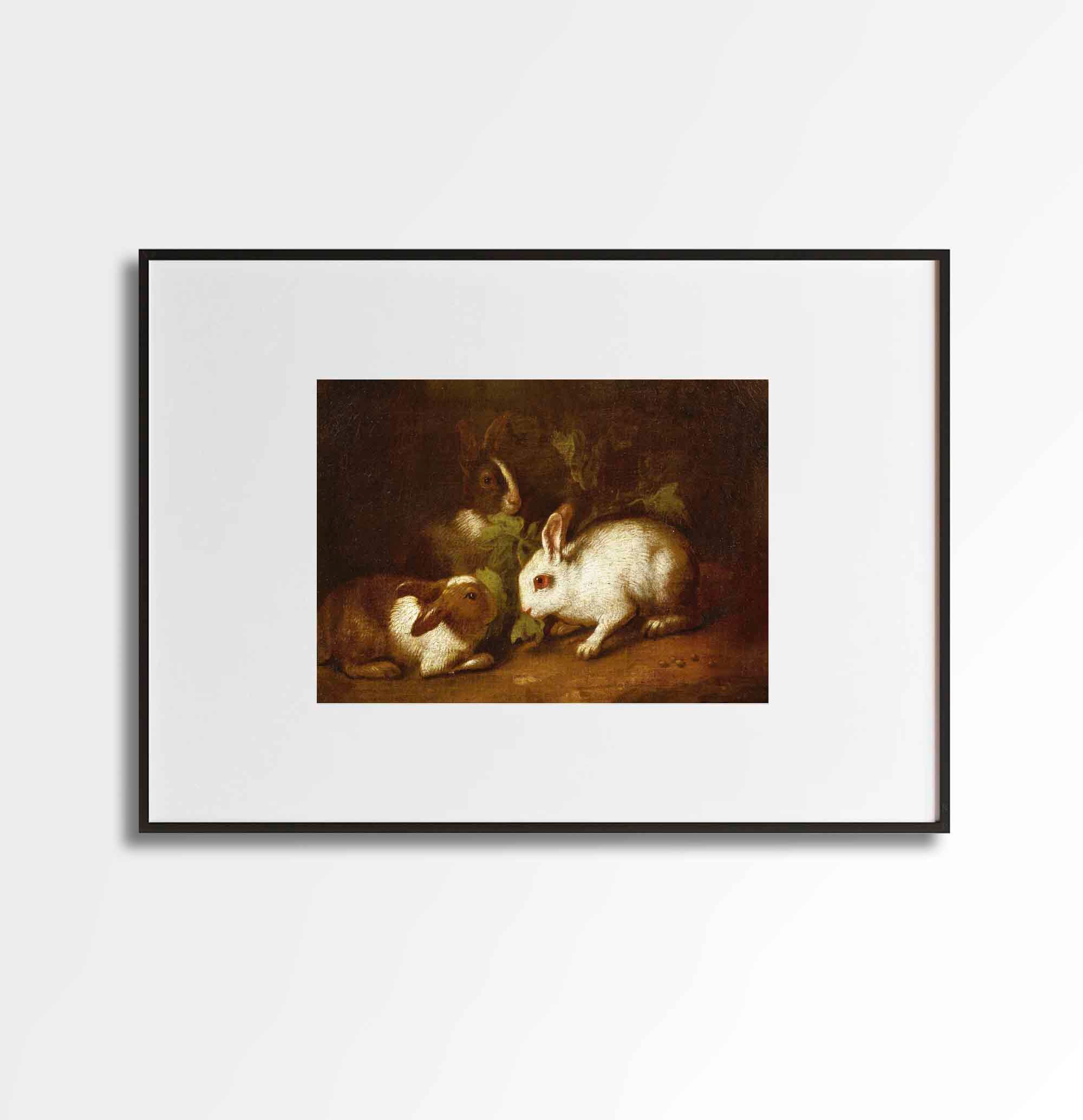 Bunny Rabbit Print Woodland Animal Print Rabbit Wall Art - Etsy