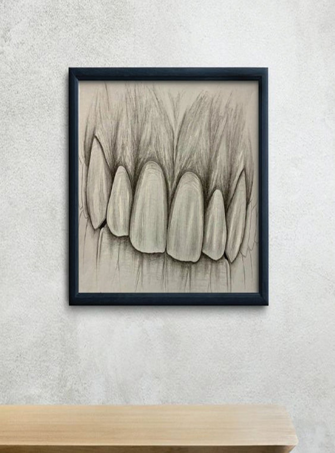 Molar Tooth One Line Drawing Dental Printable Art Simple - Etsy Israel