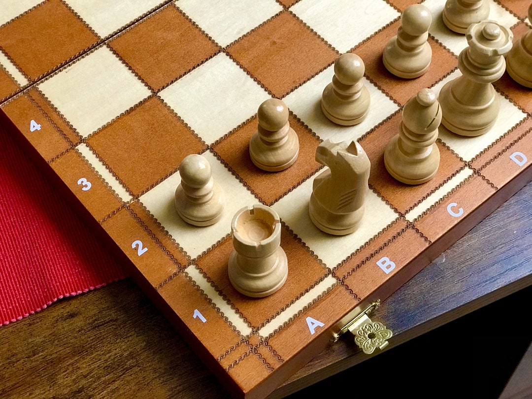 Chess, Checkers and Backgammon Set (40x40cm | 15.7x15.7 Inch). Unique ...