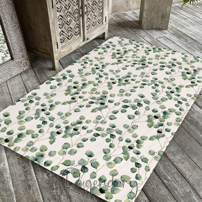 Leaf Rug - Etsy