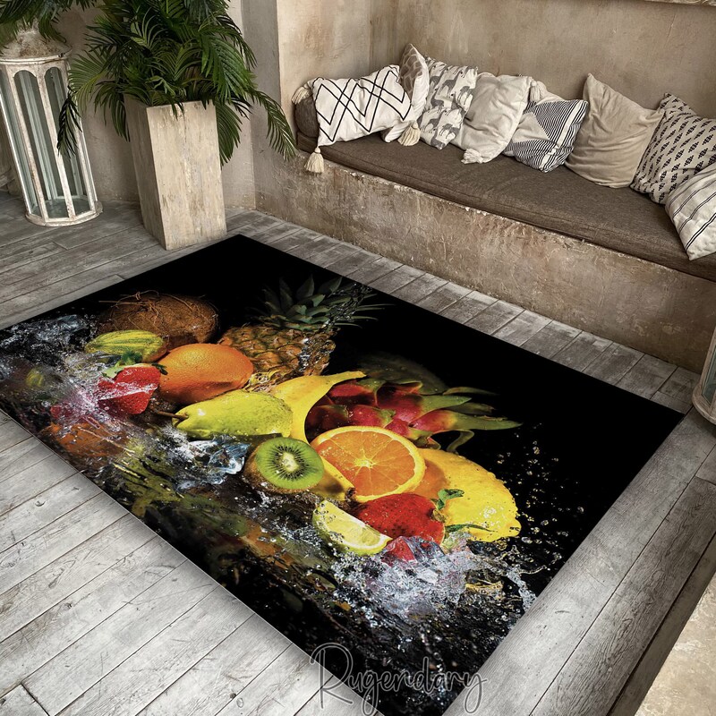 Fruit Rug - Etsy