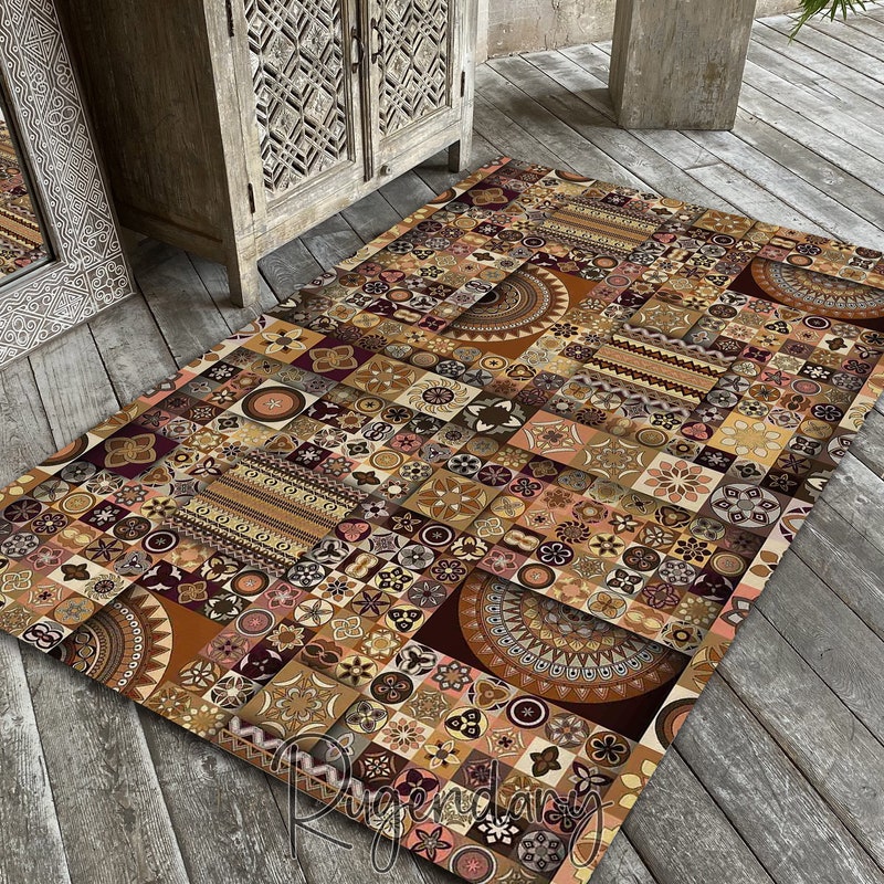 Mandala Carpets - Etsy