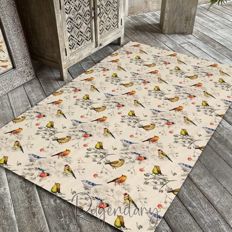 Bird Rug - Etsy