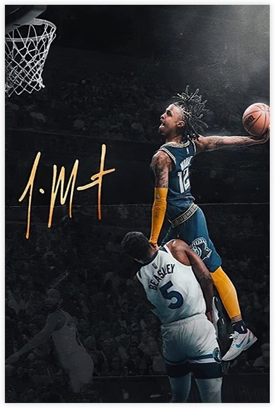 Ja Morant Poster 3 Style No Framed Gift - Etsy