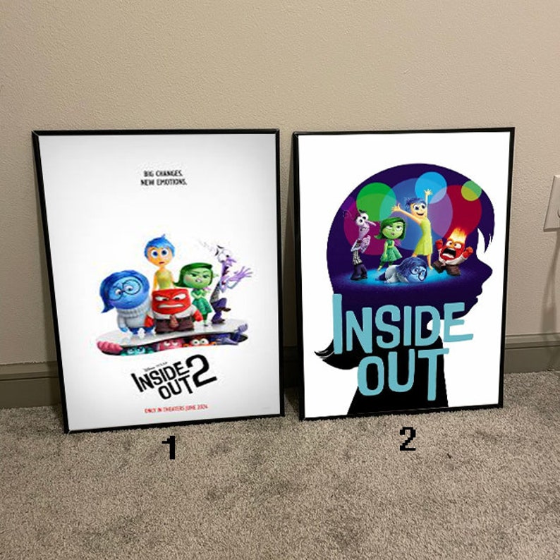 Inside Out 2 Movie Poster, 4 Style - Etsy Inside Out 2 Movie Poster, 4 Style - Etsy
