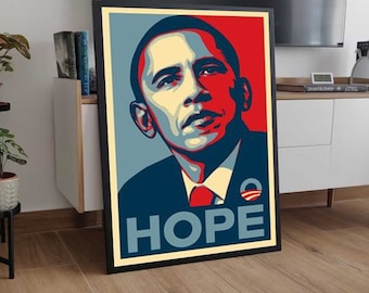 Barack Obama Hope Glossy Poster Picture Photo Inspiration Motivation ...