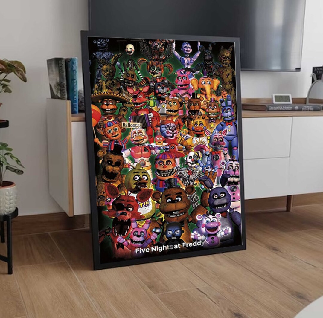 Five Nights at Freddy's Poster Wall Art Film Poster Art - Etsy Finland
