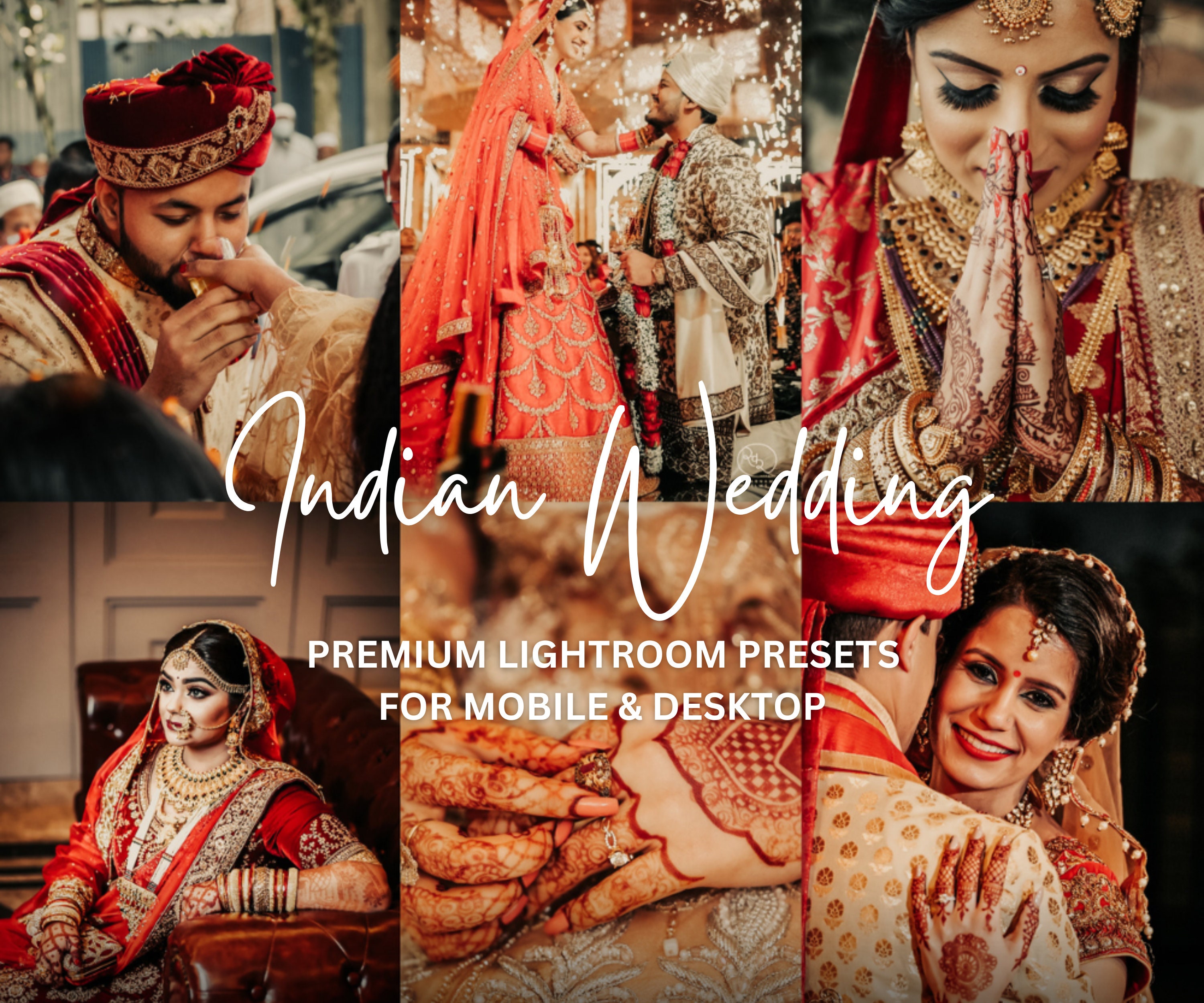 Indian Wedding Presets | Wedding Presets | Presets Lightroom | Presets ...