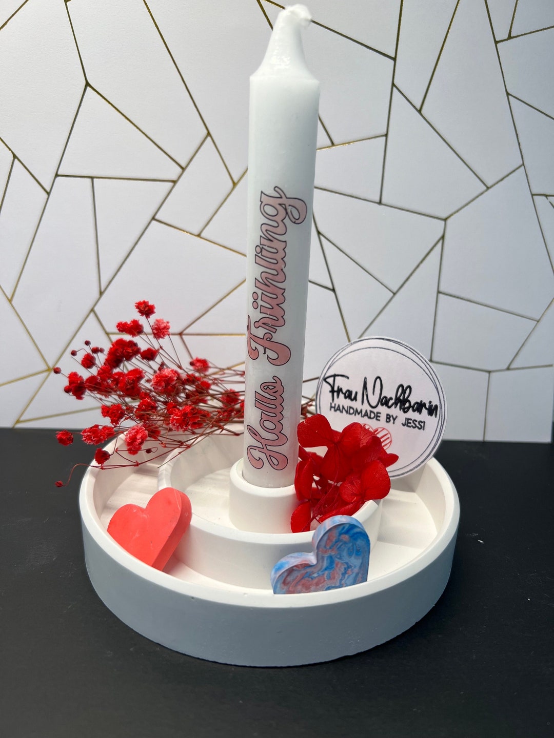 Dekoteller Raysin Deko Personalisiert - Etsy