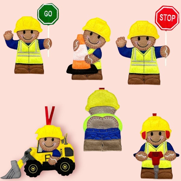 Construction Worker - Etsy UK