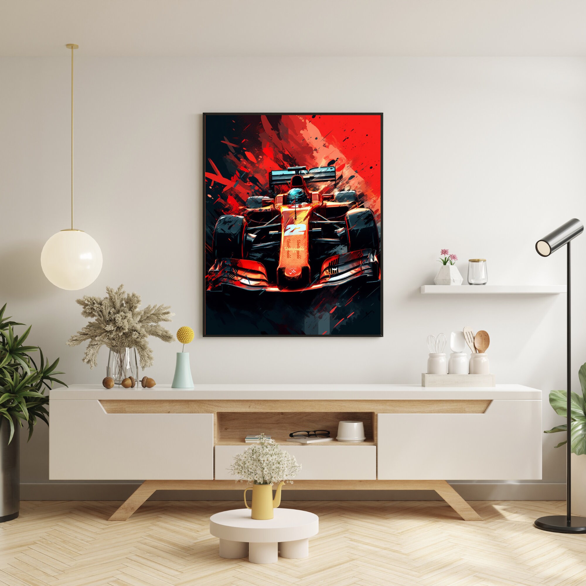 Formula 1 Poster, F1 Fan Art, Wall Art Gift, Fathers Gift, High Quality ...