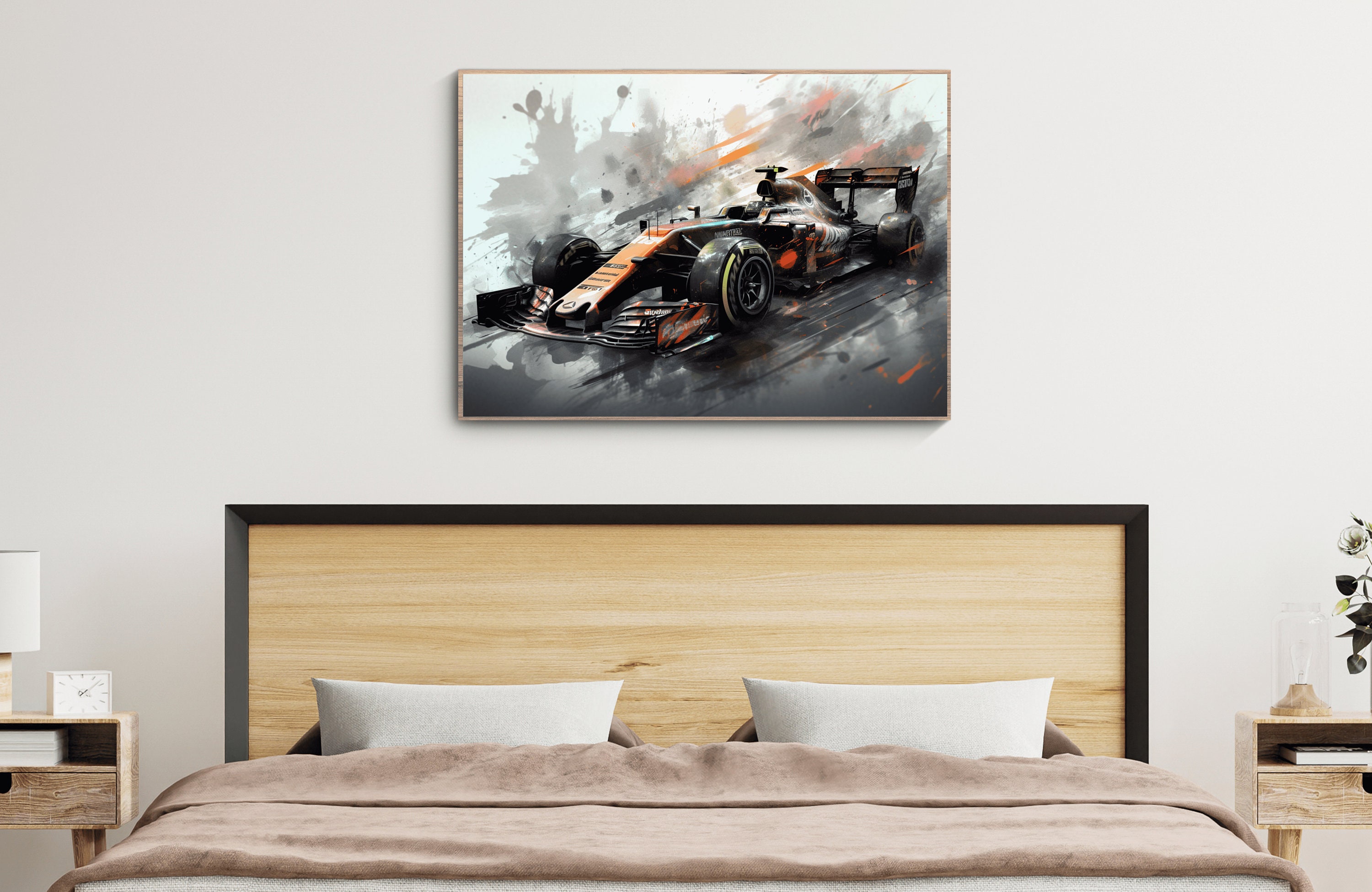 Formula 1 Poster, Wall Art Gift, Fathers Gift, High Quality ...