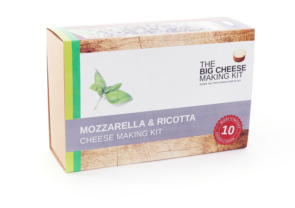 Mozzarella & Ricotta Cheeses Making Kit, Healthy Food, Cheese Making ...