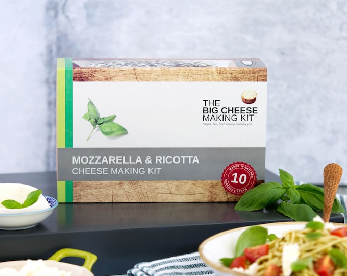 Mozzarella & Ricotta Cheeses Making Kit, Healthy Food, Cheese Making ...